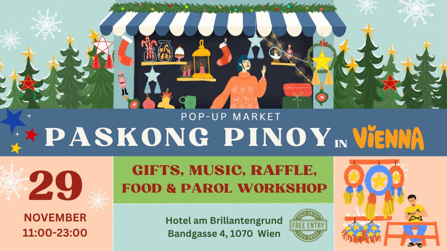 Paskong Pinoy in Wien 2025: A Filipino Christmas Pop-Up Market and ...