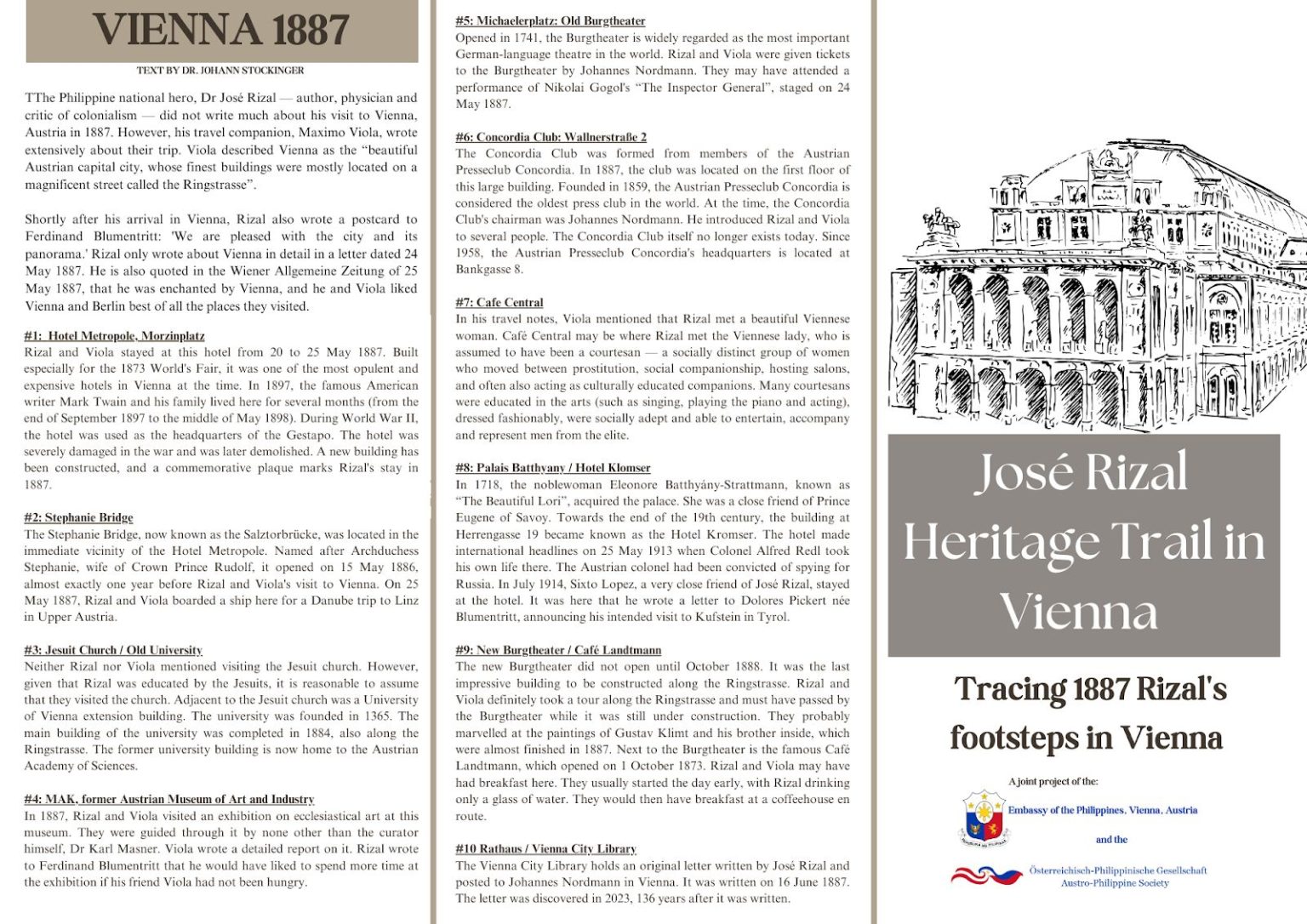 Philippine Embassy in Vienna Commemorates 129th Anniversary of Dr. José ...