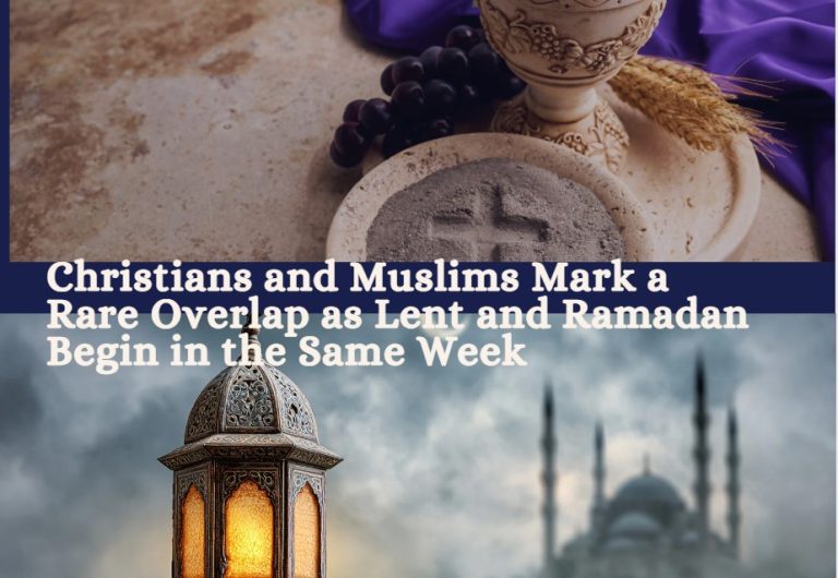 Christians and Muslims Mark a Rare Overlap as Lent and Ramadan Begin in ...