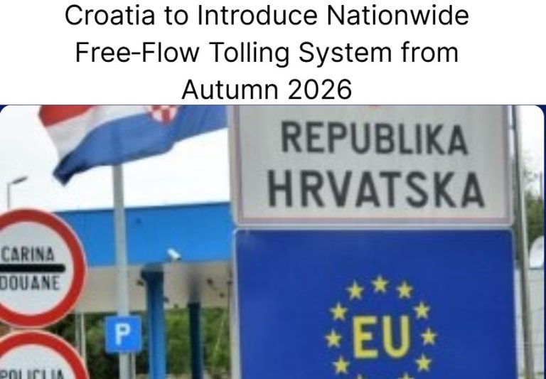 Croatia to Introduce Nationwide Free‑Flow Tolling System from Autumn ...